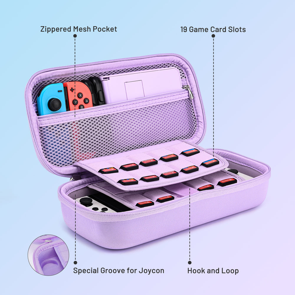 innoAura Nintendo Switch Carrying Case, Hard Case Gifts