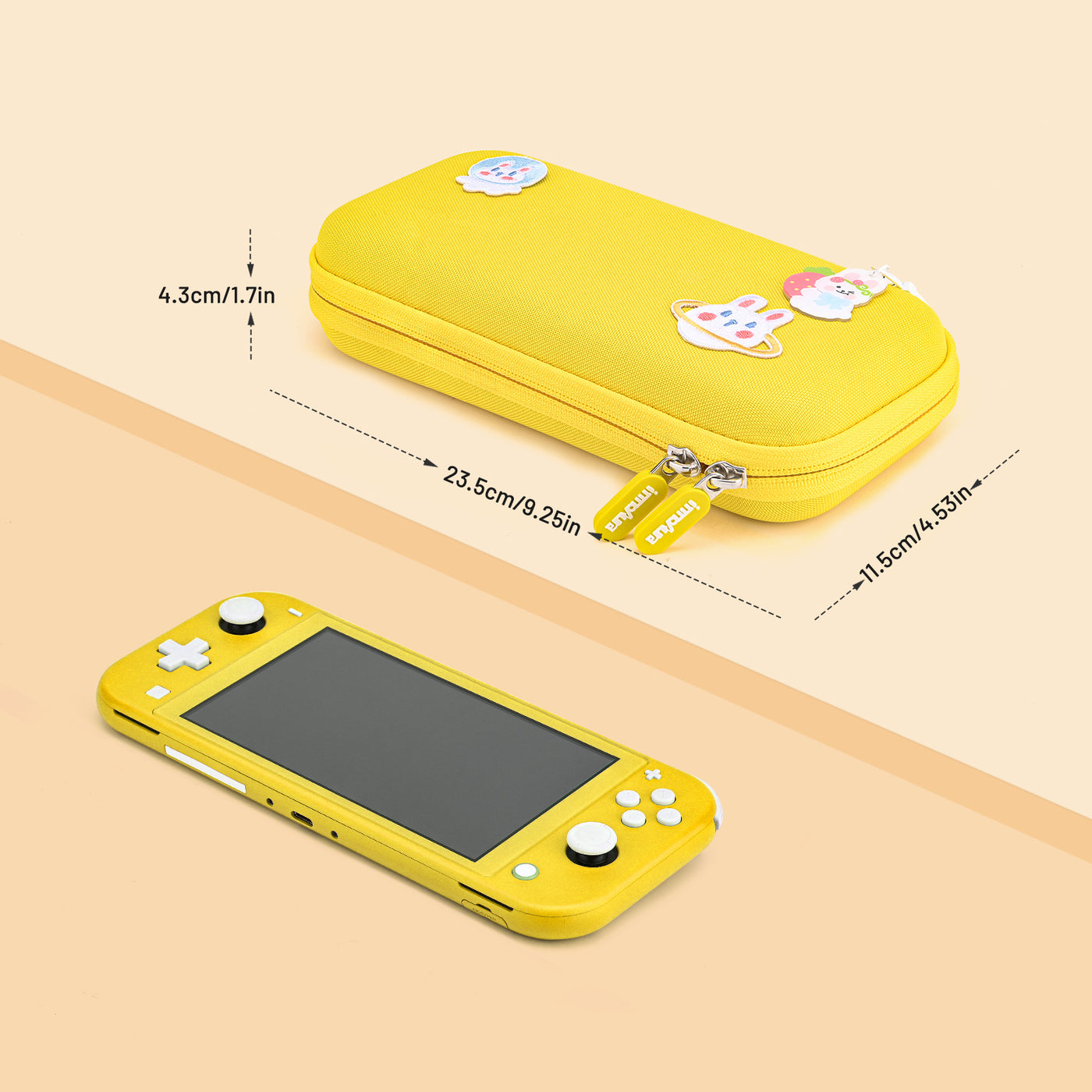 innoAura Nintendo Switch Lite Carrying Case, Travel Lite Case